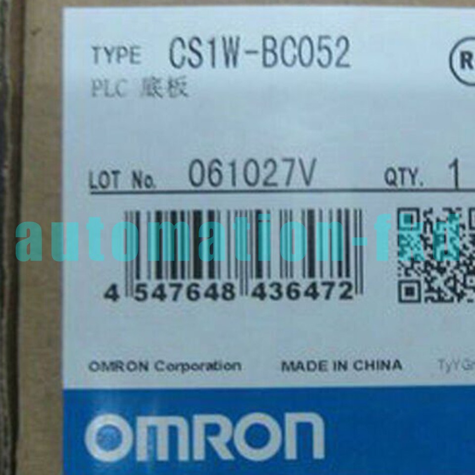Brand New Omron CS1W-BC052 PLC Module One year warranty #AF | eBay