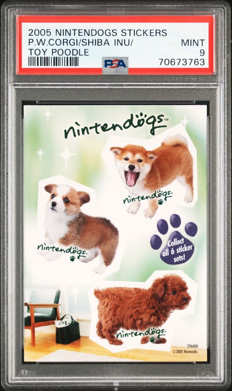 Shiba Inu/Pembroke Welsh Corgi/Toy Poodle 2005 Nintendogs Stickers RC ...