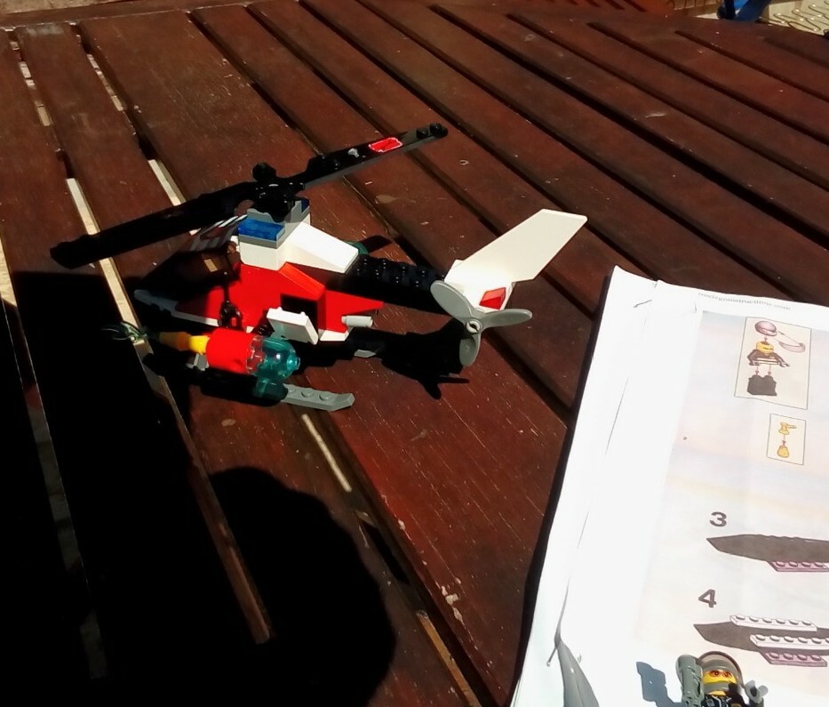 Lego 7238 City Fire Helicopter Set 7238 COMPLETE WITH MANUAL | eBay UK