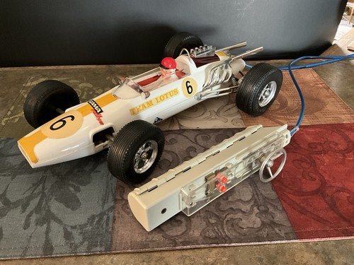 Vintage Game Battery Operated Remote Lotus Race Car #6 1970s West ...