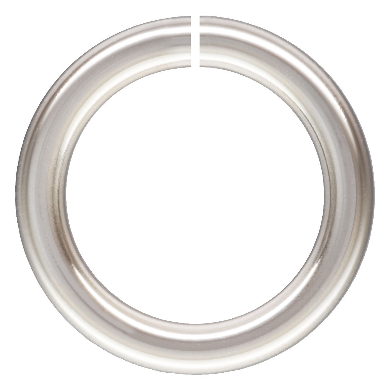 10pc, 7mm 17 gauge Open Jump Rings. Sterling Silver .925 High Polished ...