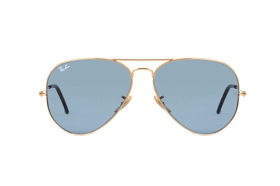 Ray Ban AVIATOR RB sunglasses 3025 9192/62 Italy 62 14 140-blue | eBay