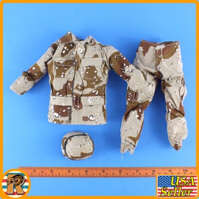 M60E3 MMG Gunner - Desert Camo Uniform Set - 1/6 Scale - SOW - Action ...