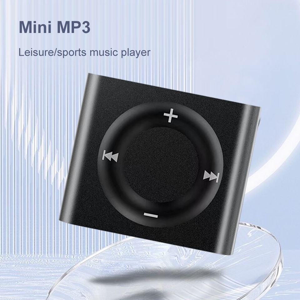 Mini MP3 Music Players Build in Speaker Clip-on Audio Player 180mAh for ...
