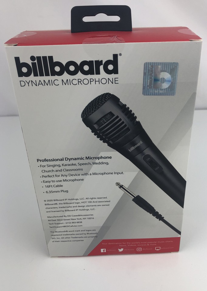 Billboard Bb2723 Xlr Unidirectional Mic | eBay
