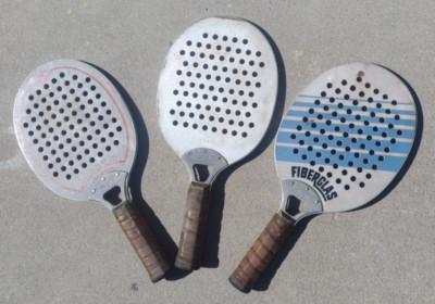 Lot (3) Vintage Marcraft 'Marc' Paddle Ball Racquets Rackets Paddles | eBay