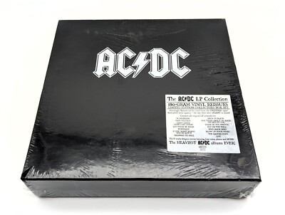 The AC/DC LP Collection 16x Vinyl LP Record 180g Limited Ed. Collectors ...