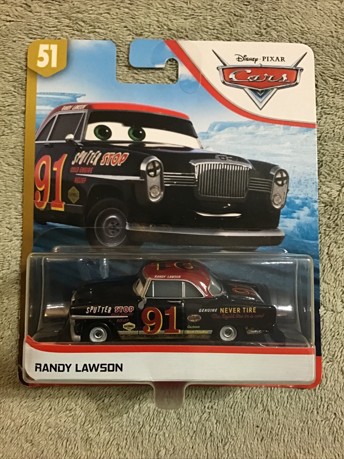 2022 DISNEY PIXAR CARS "RANDY LAWSON"