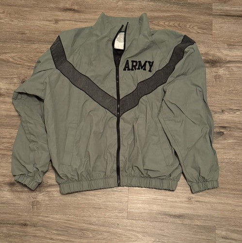 US Army PT Physical Fitness IPFU Uniform Jacket Small Regular Gray ...