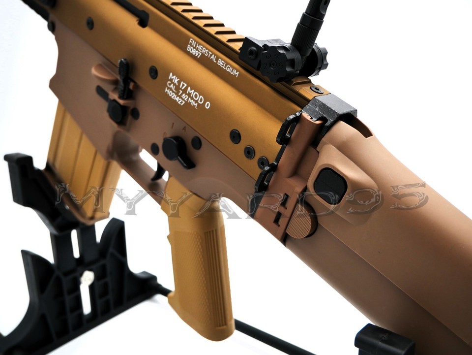 MK17 FN SCAR-H CYMA GEL BLASTER (SAND) | eBay