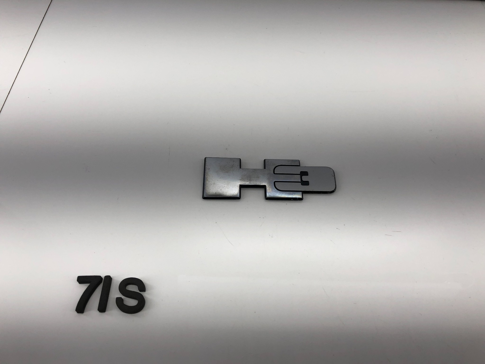 2006 HUMMER H3 3.7L L5 REAR FRONT TAILGATE NAME PLATE EMBLEM BADGE LOGO ...