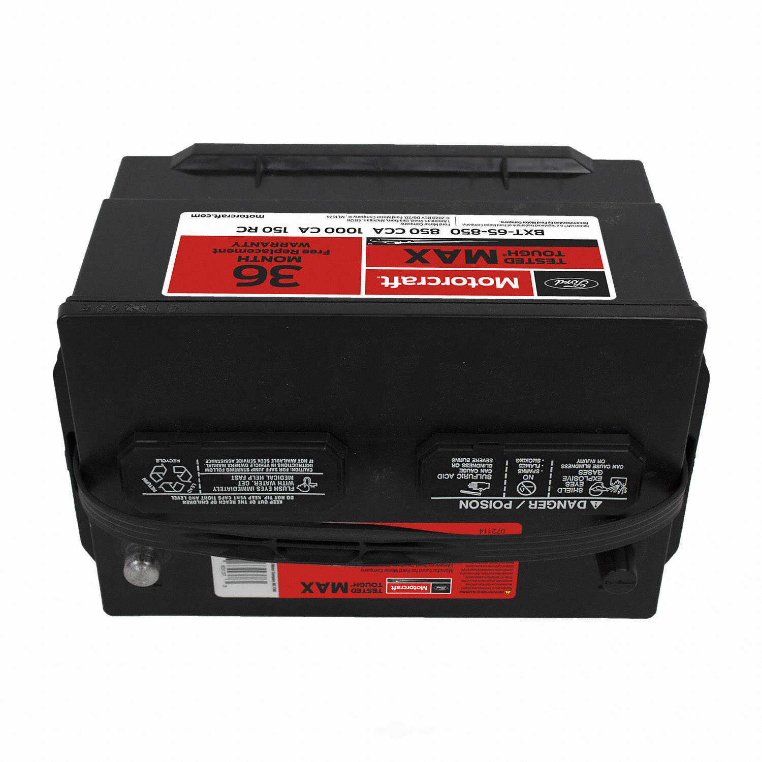 Vehicle Battery-Tested Tough Max Battery Motorcraft BXT-65-850 | eBay
