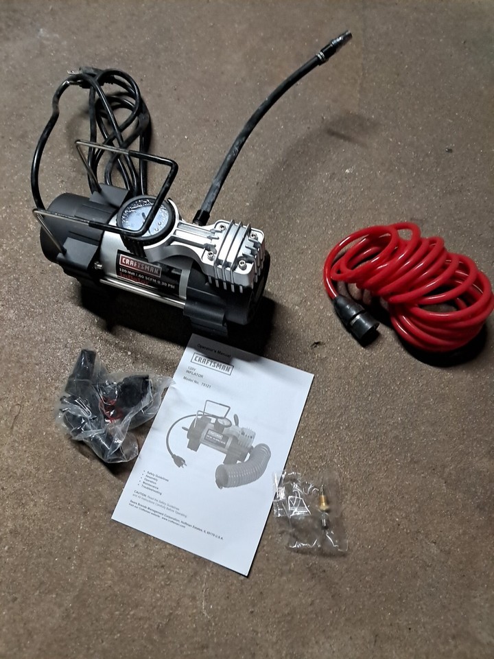 Craftsman 120V Inflator (Model # 75121) Open Box In New Condition | eBay