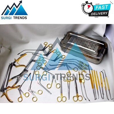 Fess Instruments Set Endoscopic Sinus Surgery ENT Instrument Set A+ ...