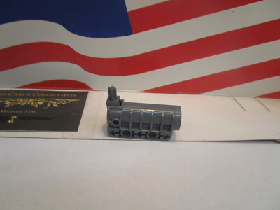 LEGO (1) DARK BLUISH GRAY PROJECTILE,CANNON,FLAT BOTTOM PART#57029c01 ...