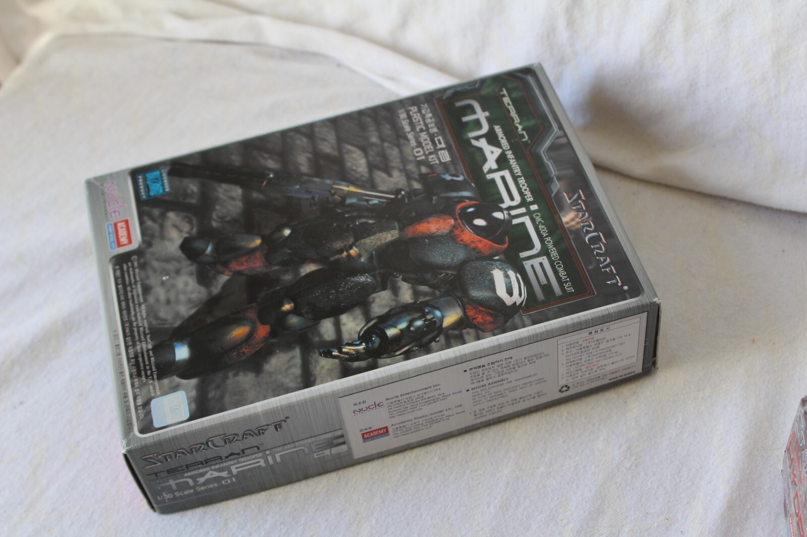 StarCraft Marine Plastic Model Kit 1/30 Scale Series 01 Sealed Baggie ...