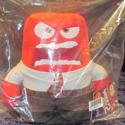 Disney Inside Out 2 Plush Doll 9.5" Anger New With Tags! | eBay