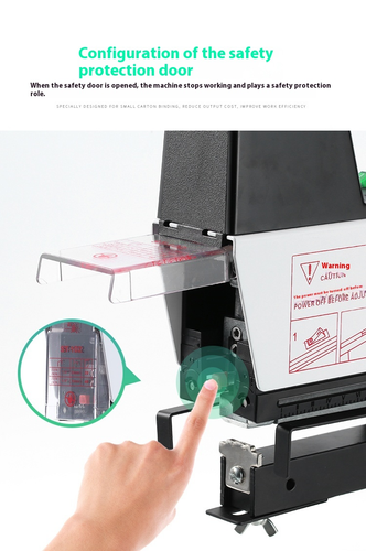 ST-102 Carton Box Binding Machine Multifunctional Nail Box Machine ...