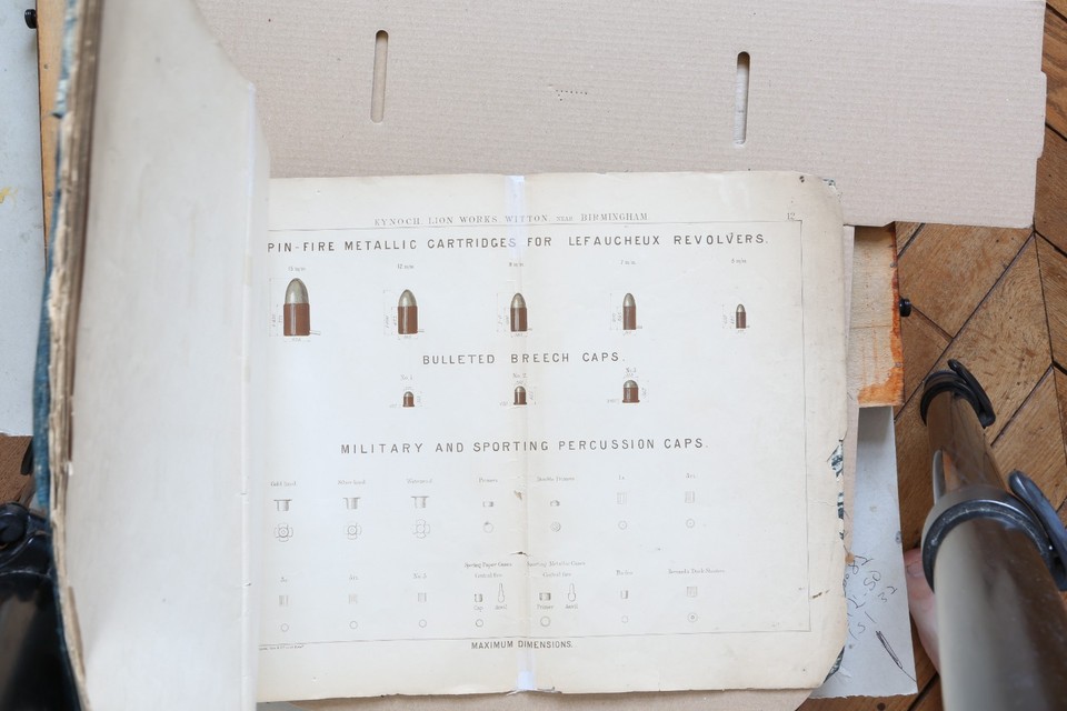 Kynoch 1st Edition 1882 Catalogue Eley Shotgun Revolver Cartridge ...