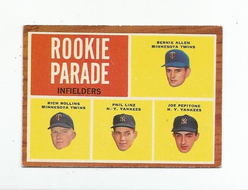 1962 ROOKIE PARADE INFIELDERS TOPPS BASEBALL CARD #596 | eBay