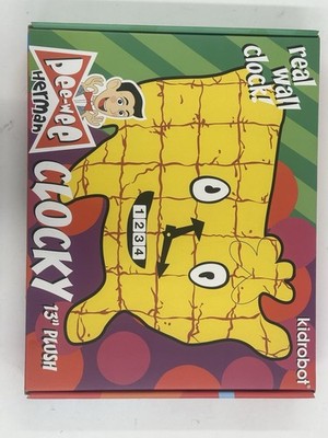 Pee-Wee's Playhouse CLOCKY 13" Plush Wall Clock 2024 Pee Wee Herman | eBay