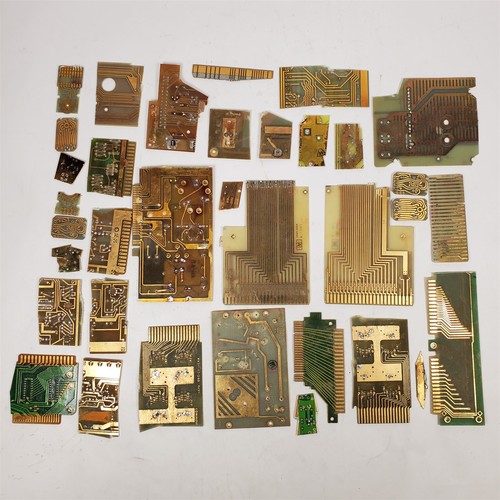 1+ LB(453+Grams)Gold Plated Circuit Boards 60-80s Scrap Recovery Med ...