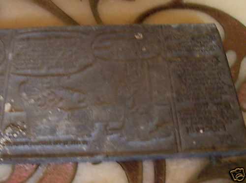 RARE 1934 LEAD PRINTING PLATE COMIC STRIP AL CAPP EDDIE | eBay