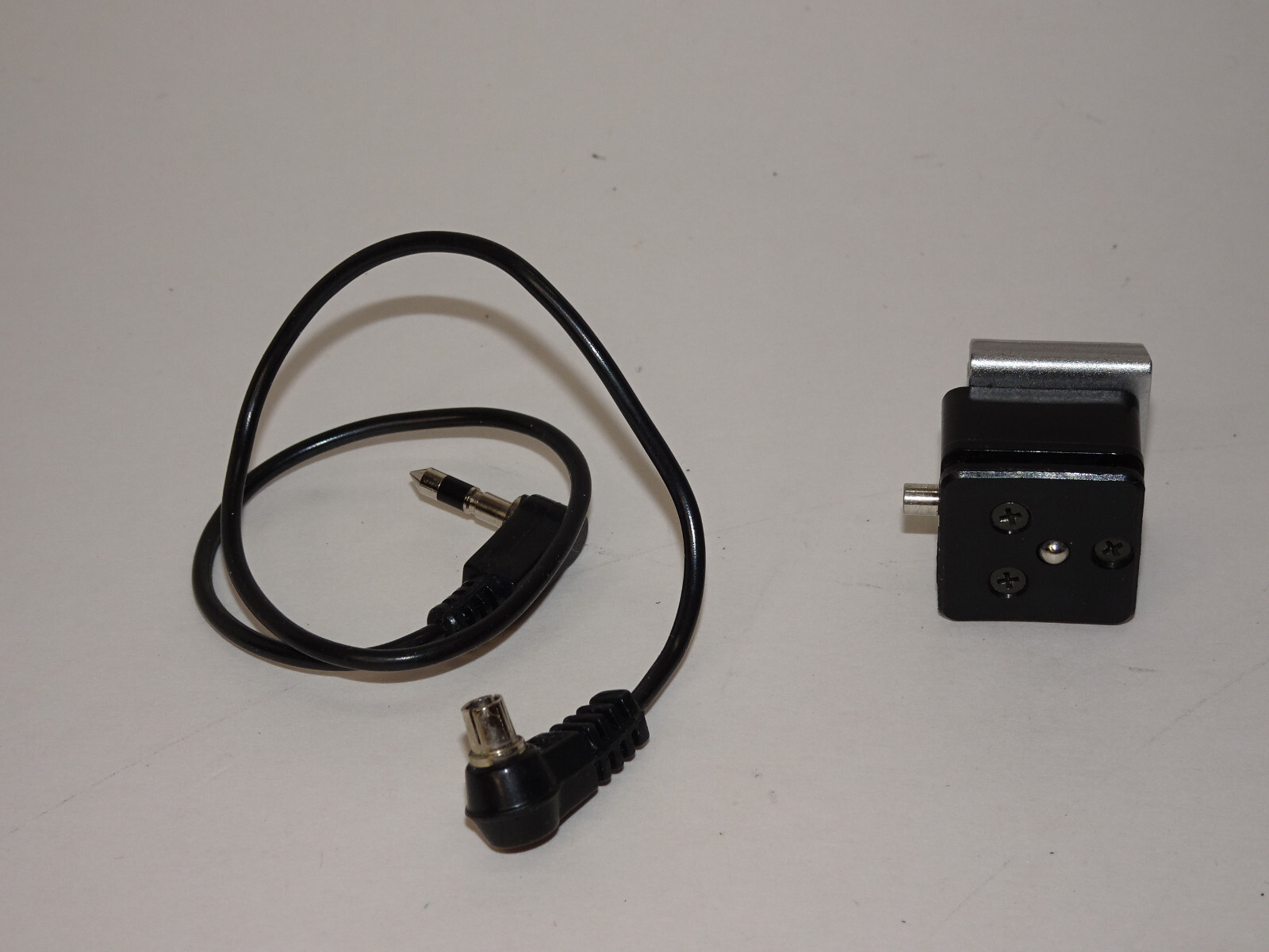 Hot Shoe Adapter with Flash Sync Cord 11 inches * | eBay