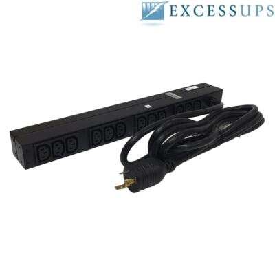 Apc AP9566 Rack PDU Basic,208V 16A ,1U, Outlet-12(C13),12.01ft(3.7m ...