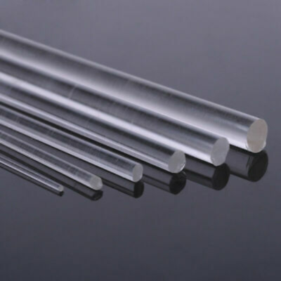 1/5/10pcs Clear Acrylic Rod Long Round Perspex Solid Bar | eBay