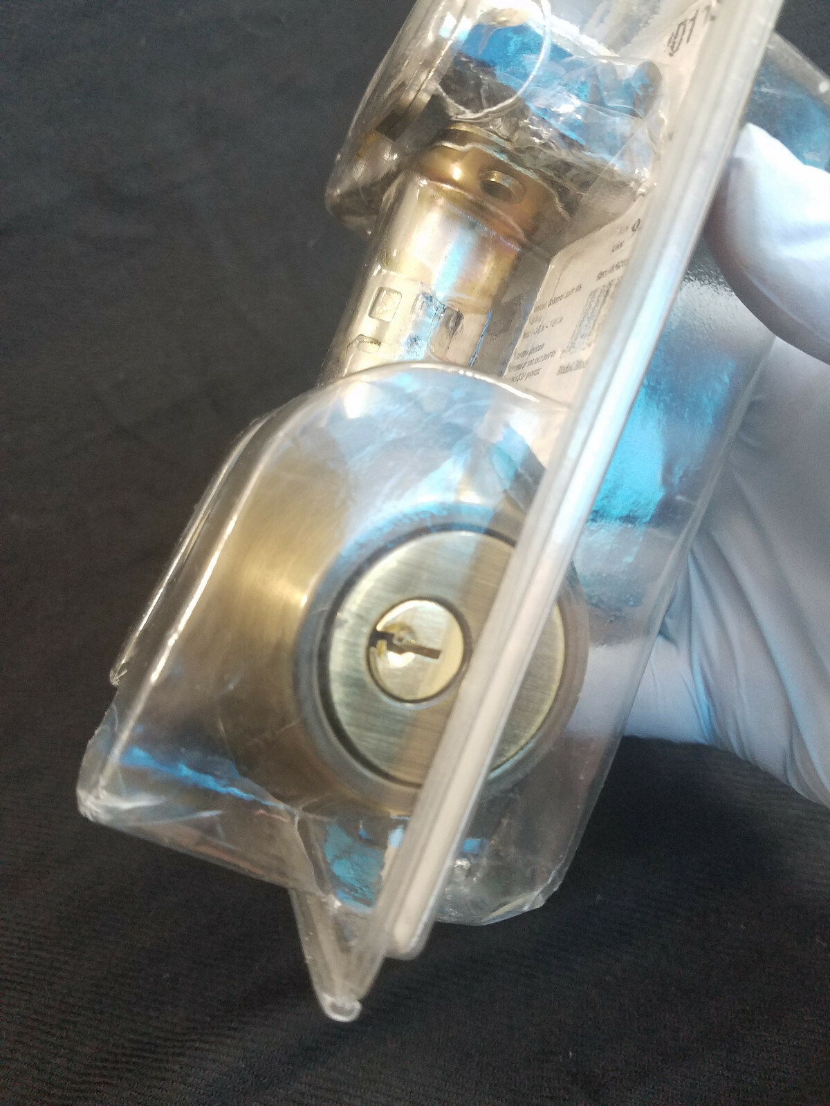 Gatehouse Antique Brass Style Double Cylinder Deadbolt Lock NOS | eBay