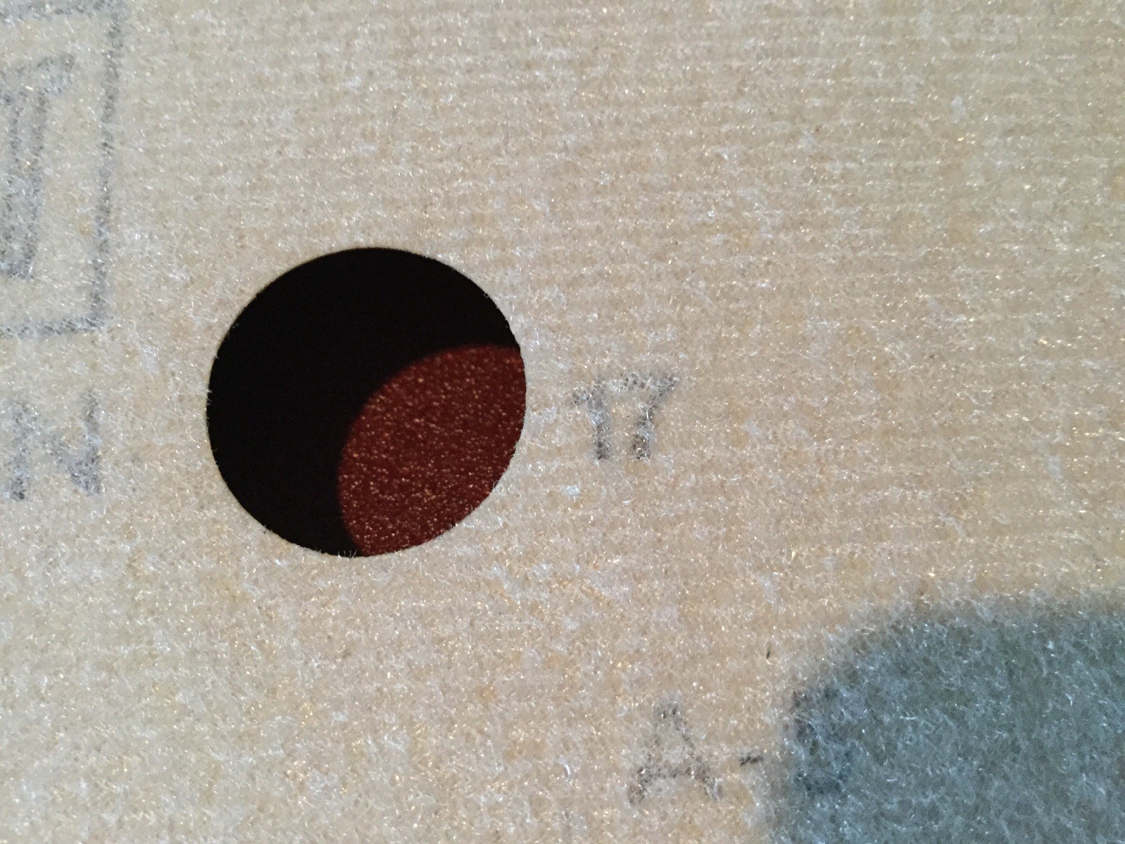 50 Nr Ekamant RKEO/V 120 Sanding Discs 152mm Diameter 8 Hole 1 Centre ...