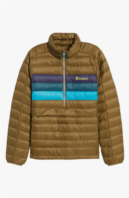 Cotopaxi Fuego Water Resistant 800 Power Down Half Zip Jacket Size L ...