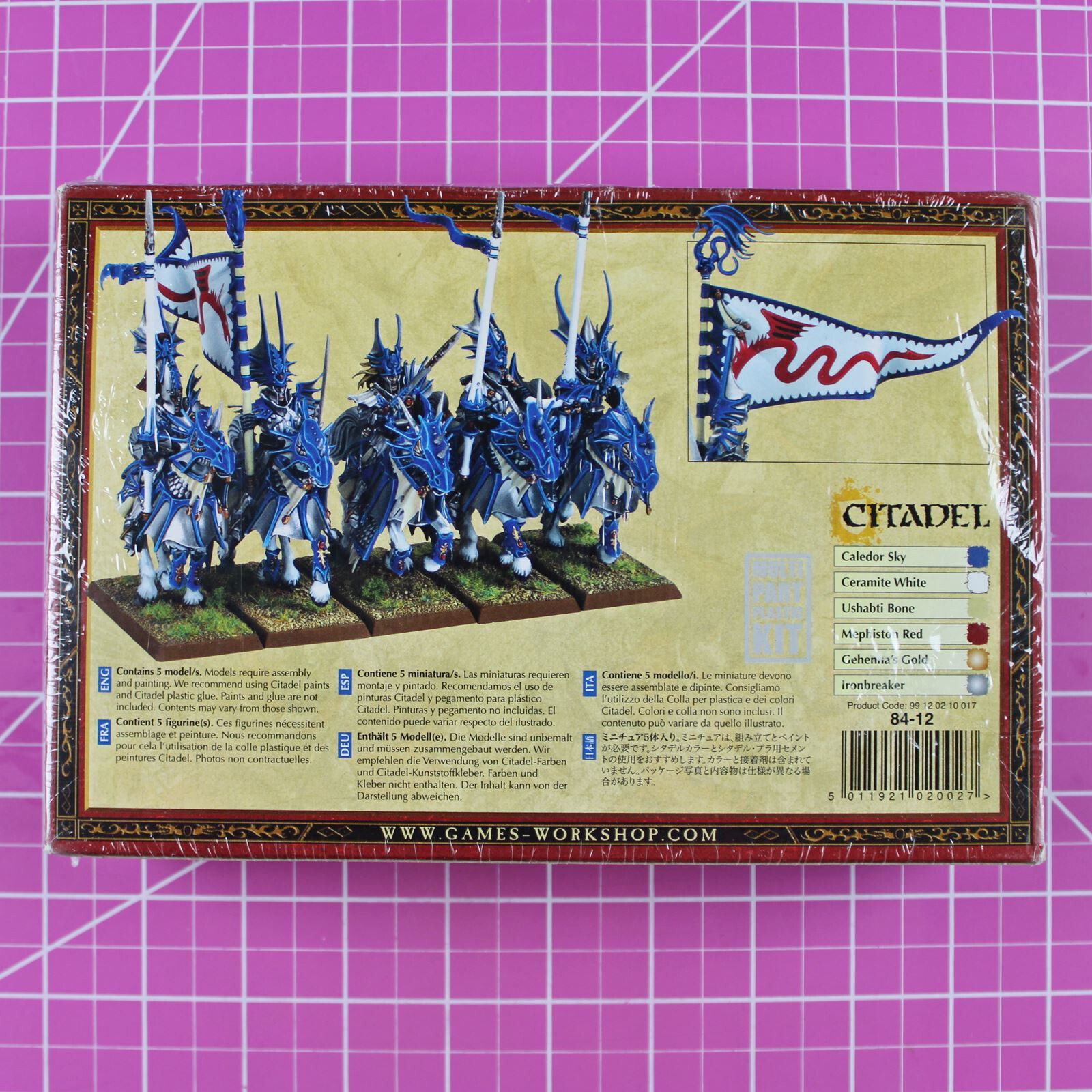 Games Workshop Warhammer High Elves Dragon Princes of Caledor Citadel ...