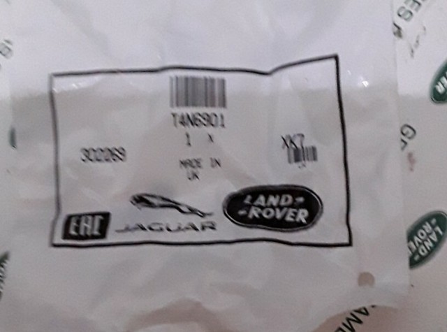 GENUINE JAGUAR XK 2017 I-PACE 2019 SIDE SKIRT MOULDING CLIPS T4N6901 ...