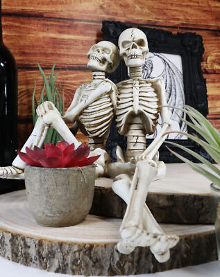 Ebros Day Of The Dead Eternity Skeleton Lovers Couple Shelf Sitters ...