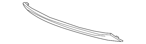 Genuine GM Exterior Bright Chrome Front Bumper Fascia Skid Plate ...