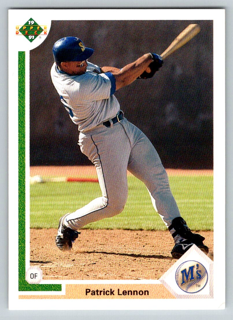 1991 UPPER DECK FINAL EDITION PATRICK LENNON RC SEATTLE MARINERS #43F ...