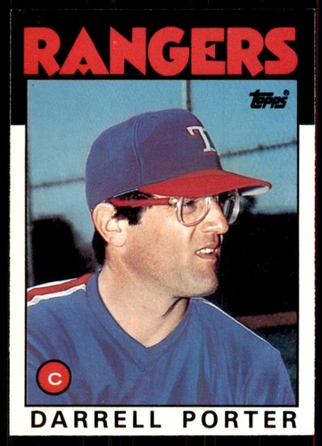 1986 Topps Traded. Darrell Porter Baseball Cards #88T | eBay