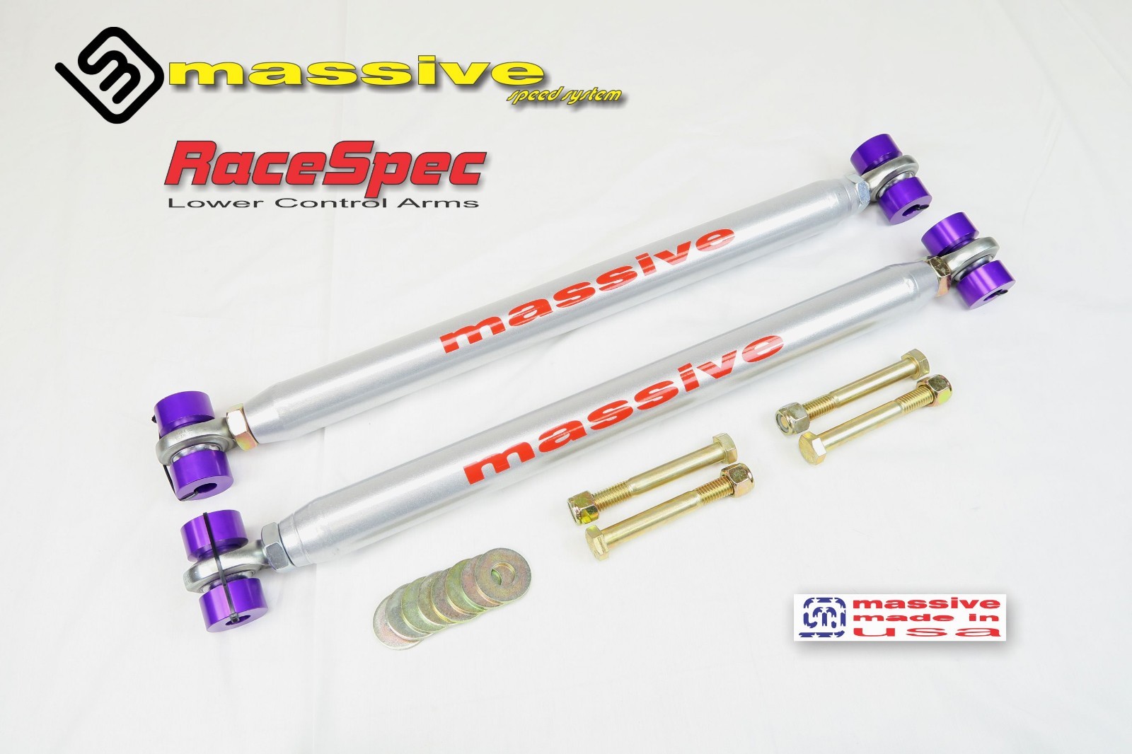 MSS Control Arms Lower LCA 64 72 GM A Body Adjustable race Trailing GTO ...