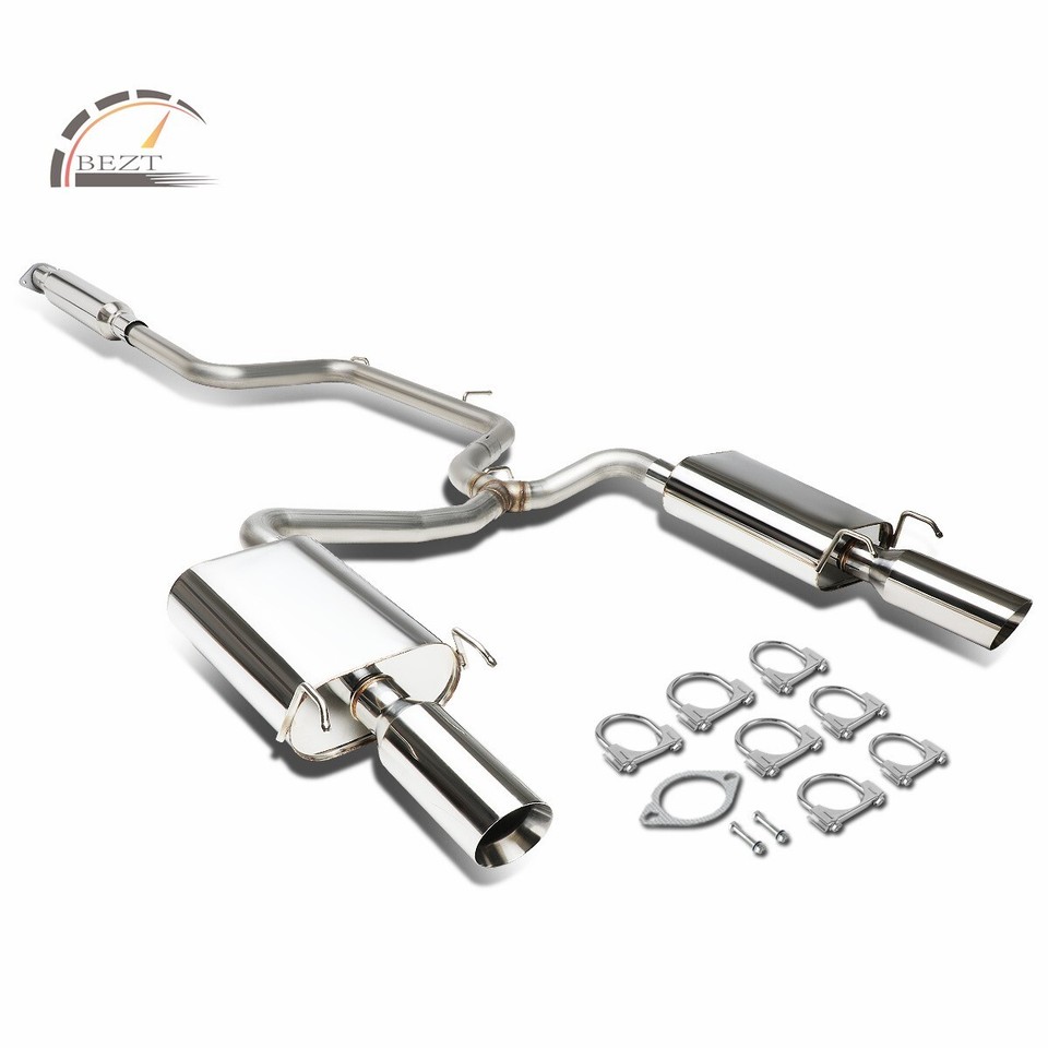 CATBACK SYSTEM KITS FOR 00-05 CHEVY MONTE CARLO 4" DUAL ROUND SLANT TIP ...