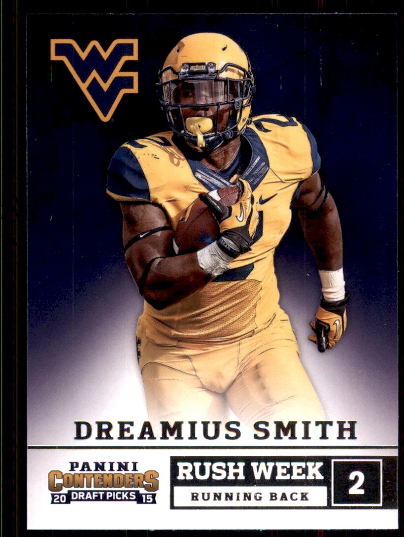 2015 Contenders Draft Rush Week Dreamius Smith Rookie #25 | eBay