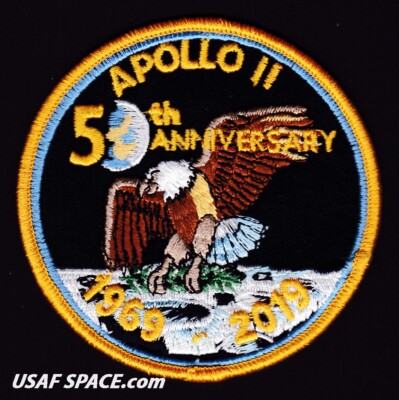 ORIGINAL AB Emblem - APOLLO 11 - 50th Anniversary - 1969-2019 - NASA ...