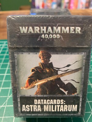 WARHAMMER 40K ASTRA MILITARUM DATA CARDS NEW/ SEALED | eBay