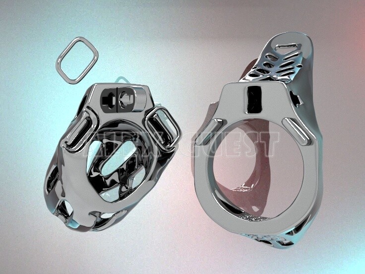 New Custom Clasp Detachable Lock Chastity Metal Lock Abstinence ...