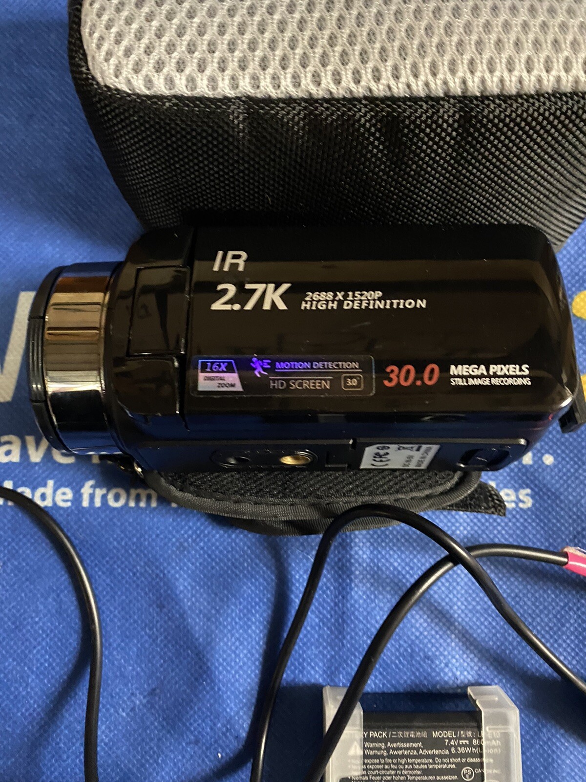 DVC IR 2.7K 2688X1520P HIGHDEFINITION DIGITAL VIDEO CAMERA WIFI 30.0 ...