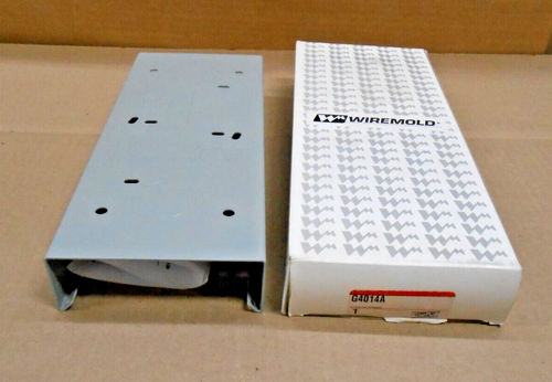 NEW LEGRAND WIREMOLD G4014A GRAY WALL BOX CONNECTOR 4000 SERIES (2 ...