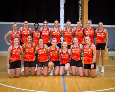 GWS GIANTS Netball TEAM POSTER,BARGAIN CHAMPIONS, Premiers | eBay