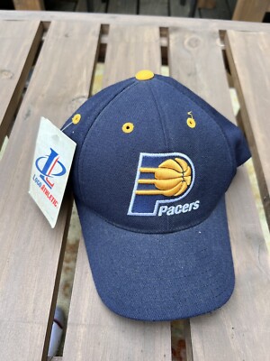 INDIANA PACERS VINTAGE 90s LOGO ATHLETIC NBA BASKETBALL SNAPBACK HAT ...