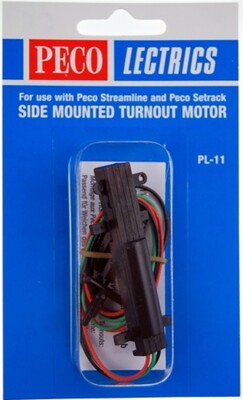 PECO PL-11 ~ HO Scale ~ Side Mounted Switch Machine Turnout Motor ~ New ...